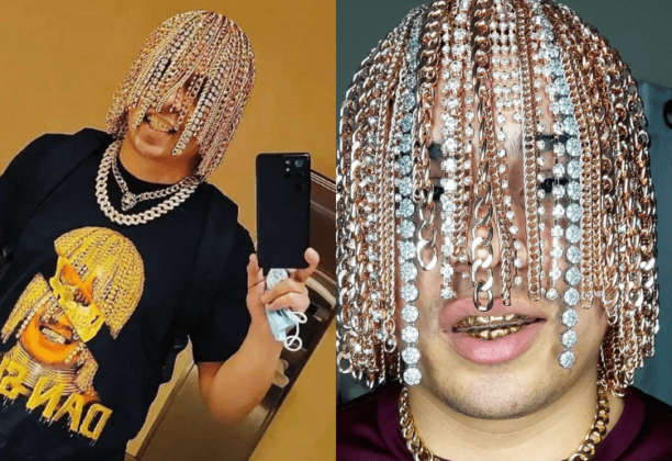 Mexican Rapper Goes Viral For His 'Golden Hair' - Gulfbuzz