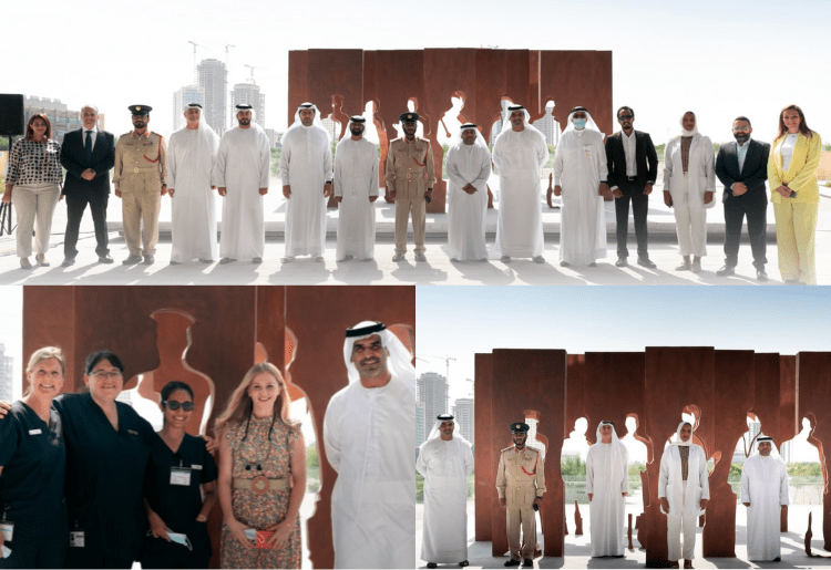 Dubai Science Park Reveals Front-Line Heroes Art Installation! - Gulfbuzz