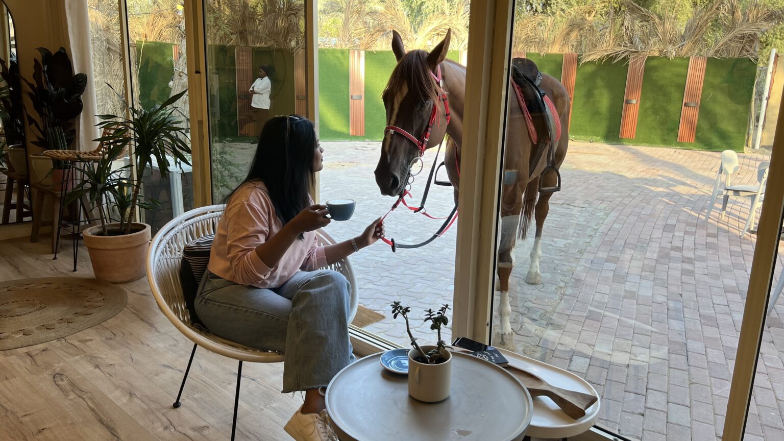 GulfBuzzRecommends: This Cafe In Dubai Is Located Inside A Horse Stable ...