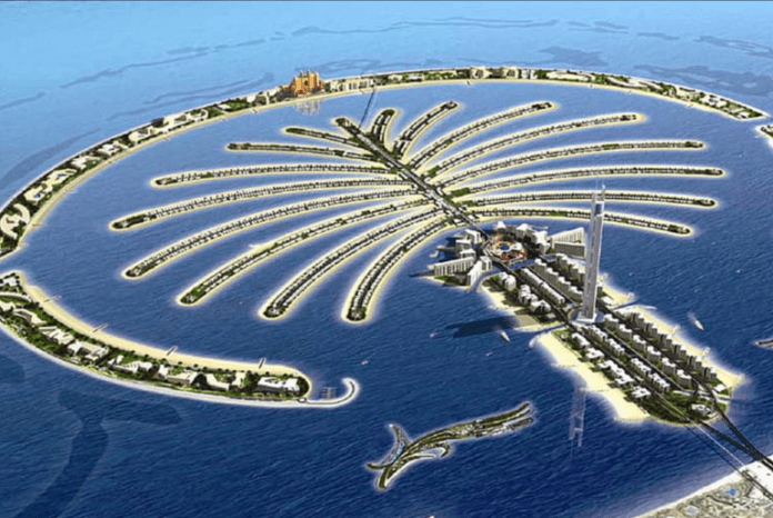 Dubai's New Palm Jebel Ali Mega Project: Waterfalls, 110km Beaches ...
