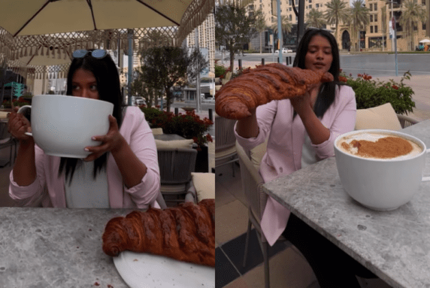 This Place Serves UAE's Biggest Croissant & Cappuccino & Here's What We ...