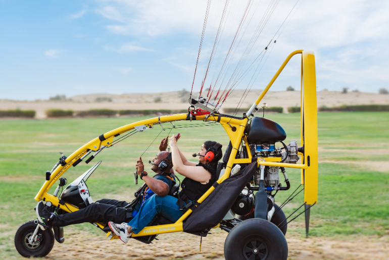 Dubai Has A Thrilling New Desert Flying Experience - Take Flight With ...