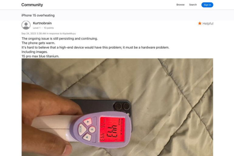 What Is Wrong With Apple's Latest iPhone 15? Overheating, Data Issues ...