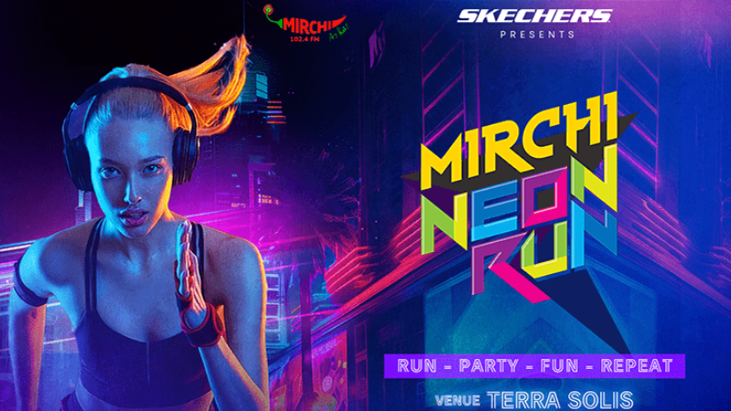 Mirchi Neon Run Is Happening This February & Terra Solis Will Host The ...