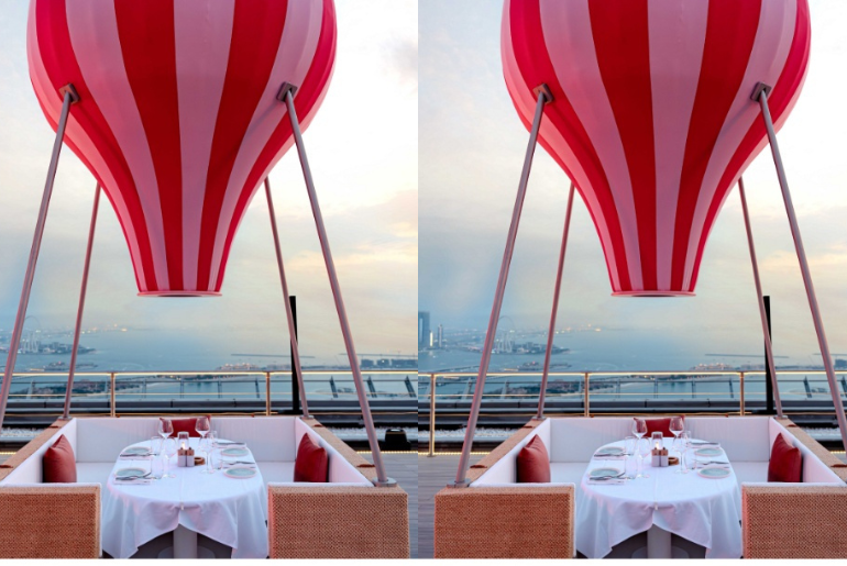 You Can Now Dine Inside A Hot Air Balloon At This New Culinary Pop-Up ...