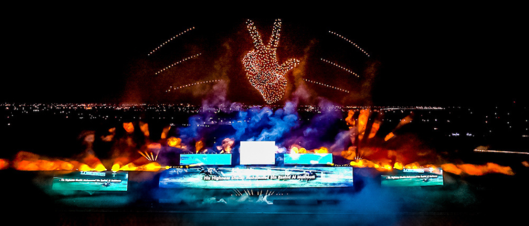 Dubai To Host First-Ever Pyro-Drone Show This December & Free Fireworks ...