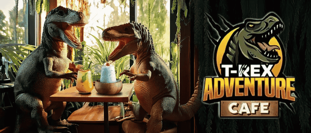 Take A Look Inside Dubai’s First Dinosaur-Themed Cafe