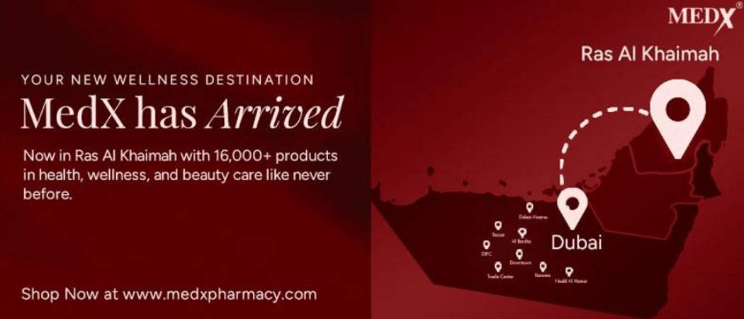 MedX Pharmacy Marks Major Milestone With First Wellness Hub In Ras Al ...