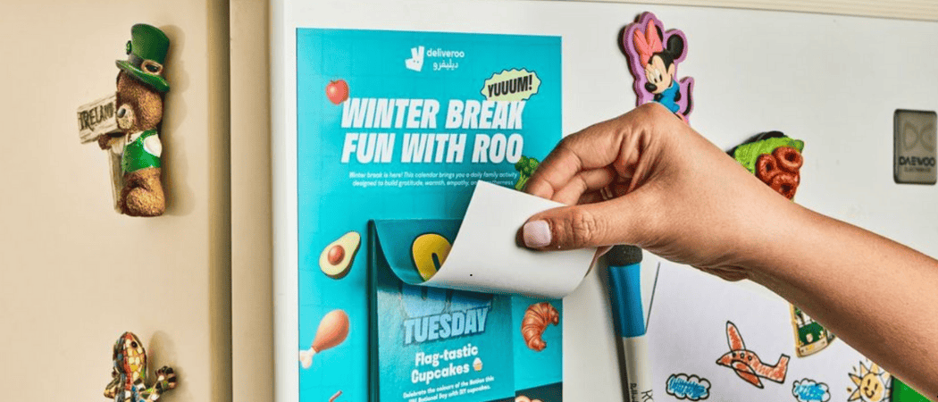 Unlock Deliveroo's 31-Day Calendar Of Fun Activities For Your Kids This ...
